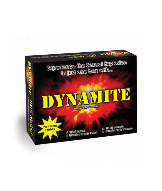 VibezAdultBoutique Dynamite Herbal Male Enhancement Tablets 2 Pack